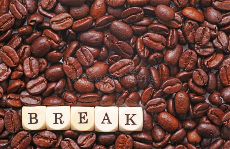 Coffee Break stock photo. Image of brown, conceptual - 18391796