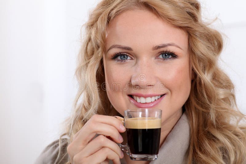 Coffee break stock image. Image of cute, drink, beautiful - 22490823