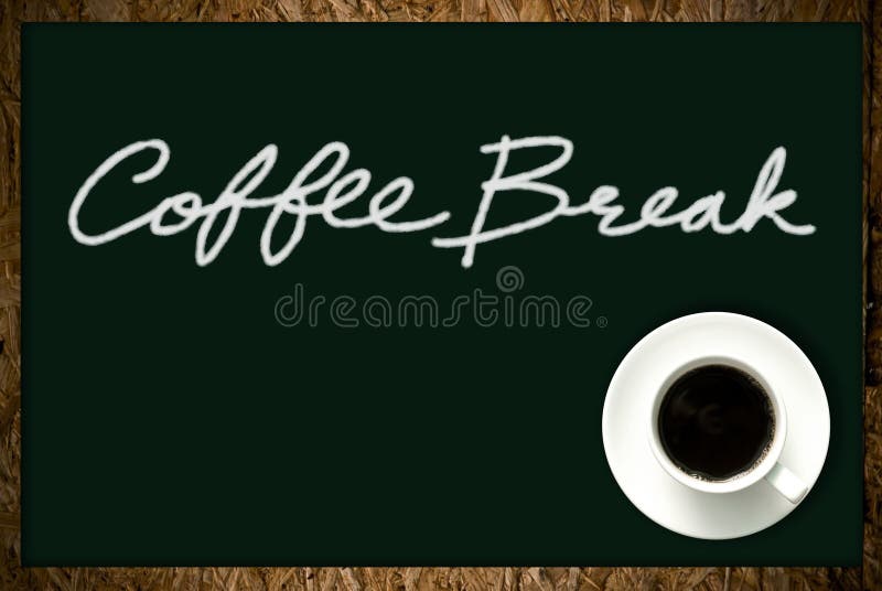 Coffee break stock image. Image of coffee, break, black - 35718349