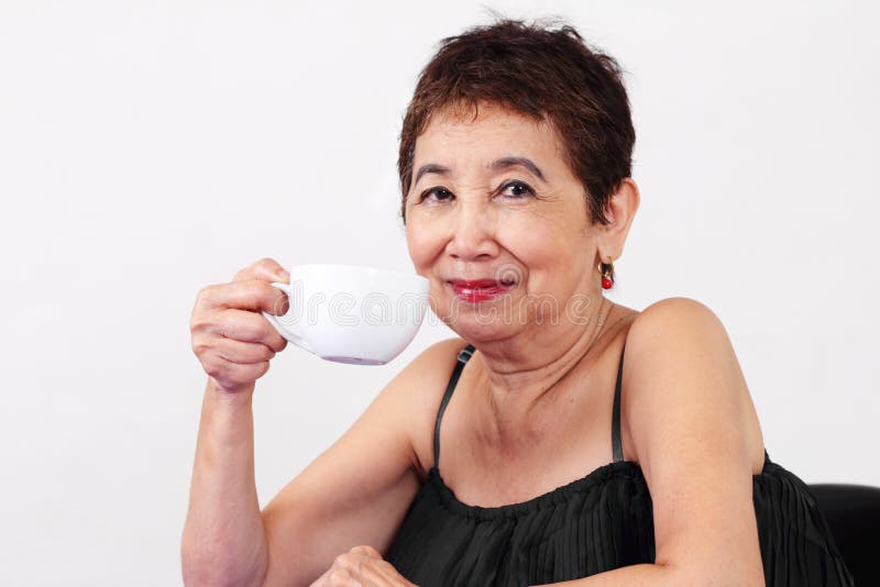 Coffee Break stock image. Image of portrait, enjoyment - 24633519