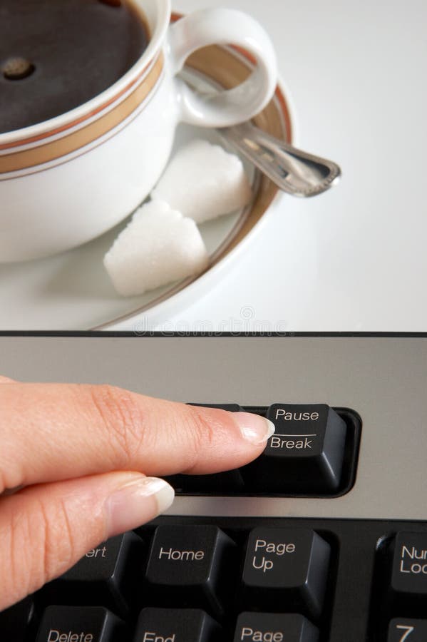 Pause-Break Keyboard Key Picture. Image: 3162387