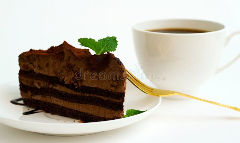 Coffee break. stock image. Image of coffee, side, mint - 4411003