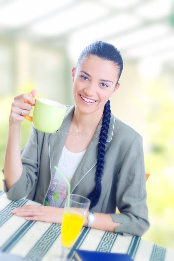 Coffee break stock photo. Image of elegance, busy, intelligence - 5564770