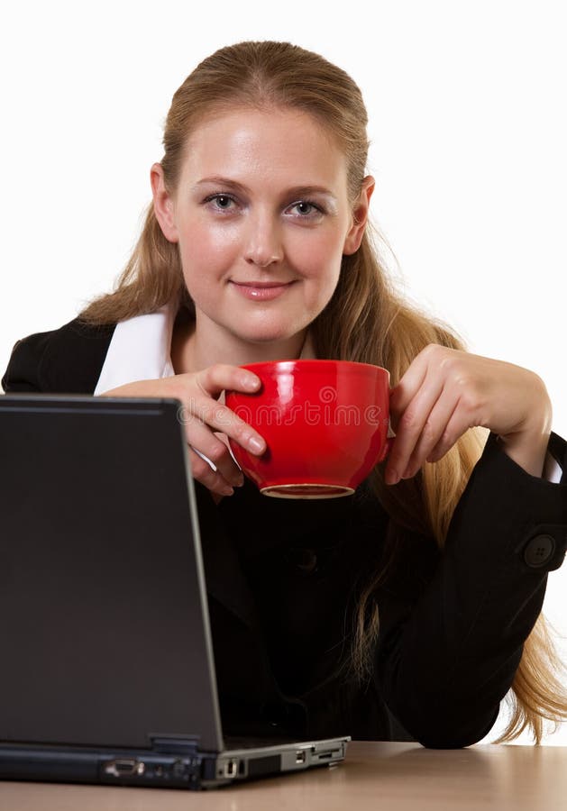 Coffee break stock image. Image of attractive, adult, coffee - 8889973