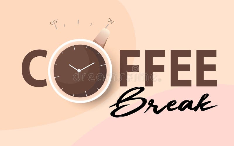 Coffee Break Background Stock Illustrations – 68,844 Coffee Break ...