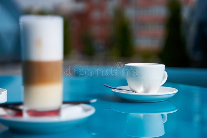 Coffee Break on Blue: Enjoy a Moment of Calm with a Warm Cup of Coffee ...