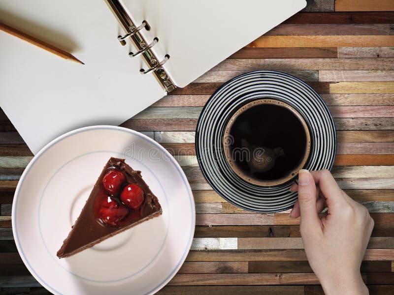 Coffee break stock image. Image of cookies, cafeteria - 47003255