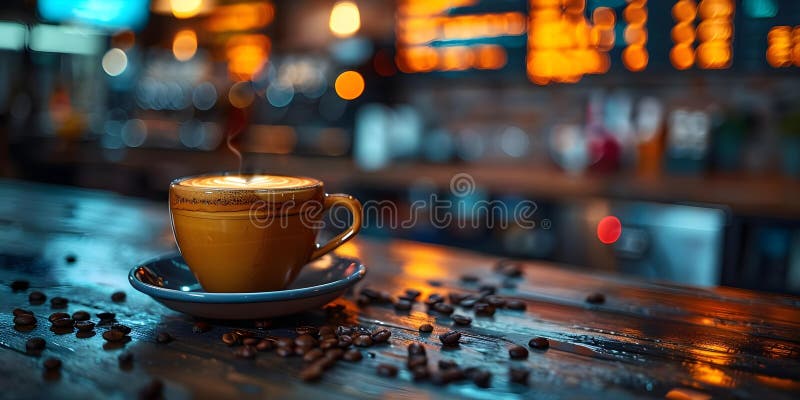 Coffee Break During Coding Session With Digital Workspace Code Printouts And Setup For Software 4553