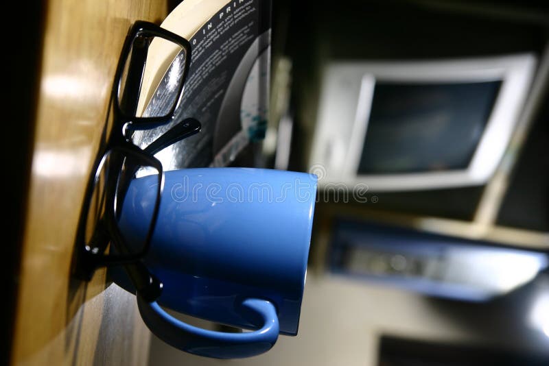 Coffee Break - Computer stock photo. Image of computer - 33863930