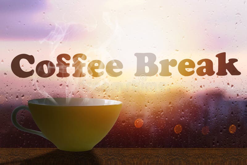 Coffee Break Concept stock photo. Image of refreshment - 85029078