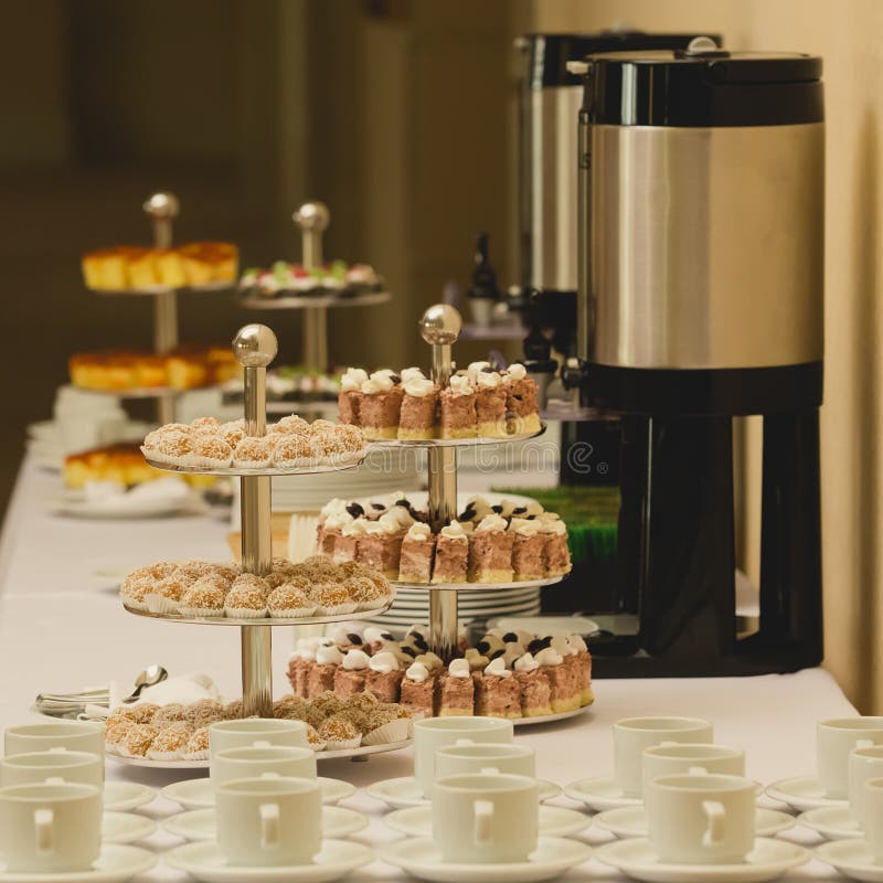 Coffee Break at Conference Meeting. Stock Image - Image of networking ...