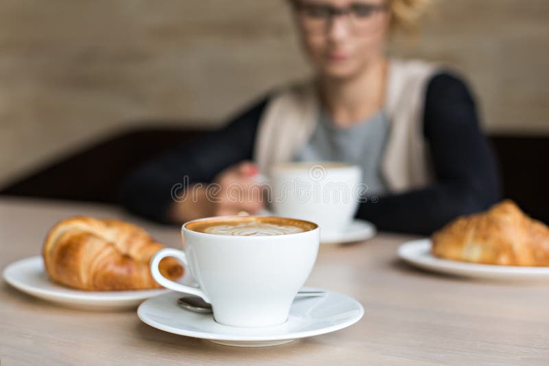 Coffee break stock image. Image of break, fresh, bistro - 61602407