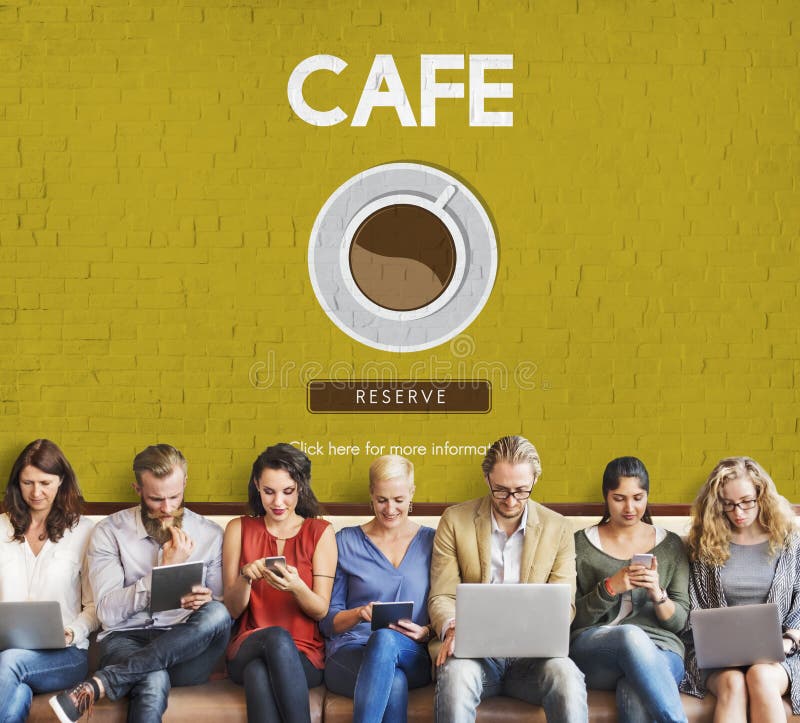 Coffee Break Drink Free Time Concept Stock Photo - Image of menu ...