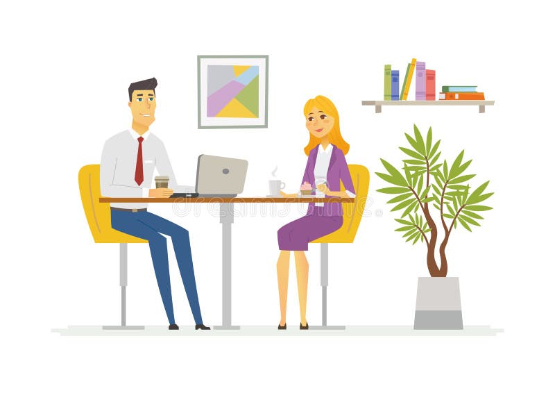 Cartoon Characters Having Conversation Stock Illustrations – 267 ... Cartoon Characters Having Conversation Stock Illustrations – 267 ...