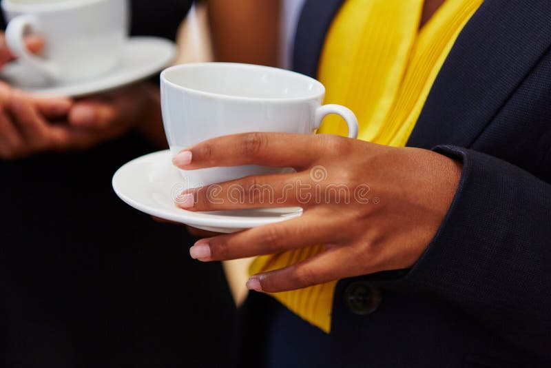 Coffee Break for Relaxation Stock Photo - Image of company, small: 98857596