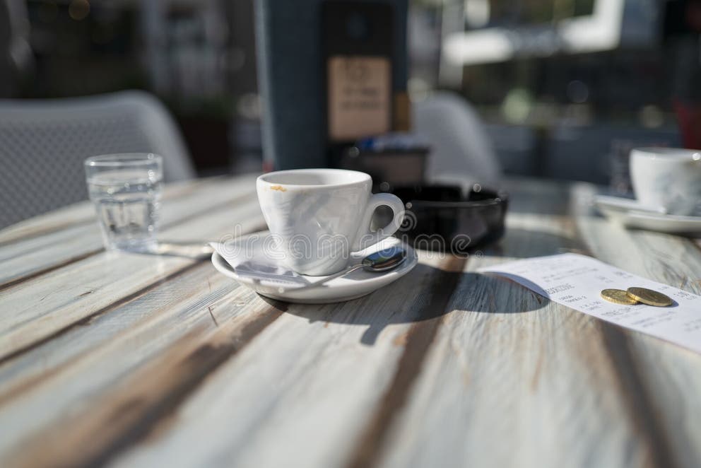 After the Coffee Break stock photo. Image of food, cappuccino - 220385676