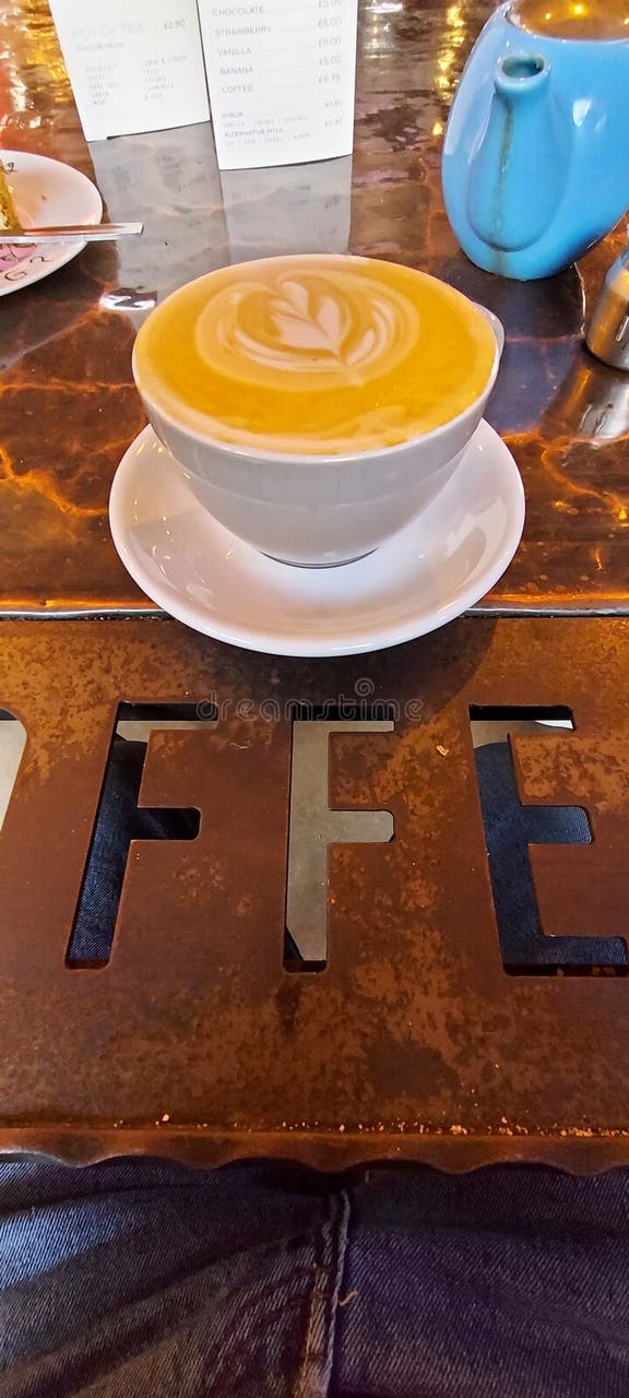 Coffee Break on a Coffee Table. Stock Photo - Image of coffee, table ...
