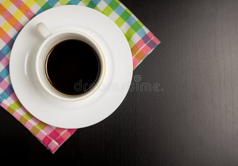 Coffee break table. stock image. Image of break, paper - 75967061