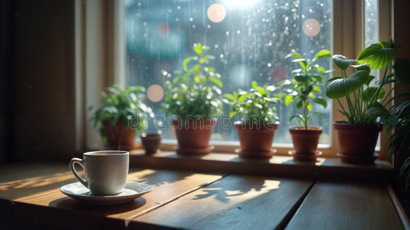 Rainy Day Car stock video. Video of lights, tranquility - 347314329