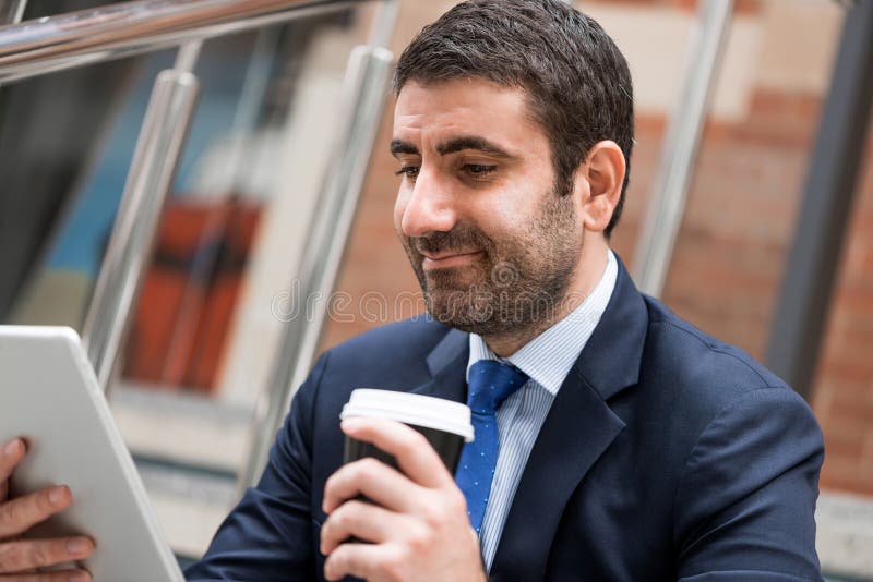 Coffee break at work stock image. Image of necktie, leadership - 62257569 Coffee break at work stock image. Image of necktie, leadership - 62257569