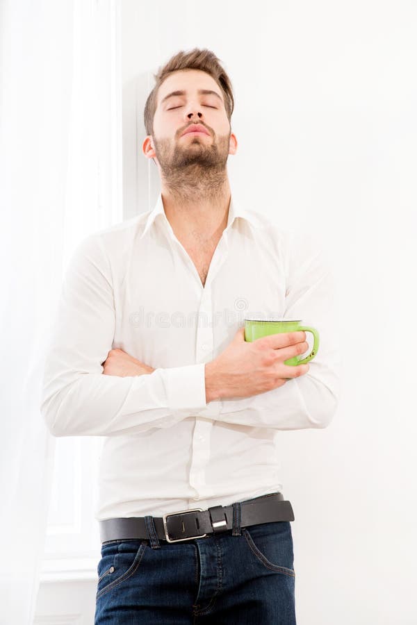 Coffee break stock photo. Image of apartment, caffeine - 42211396