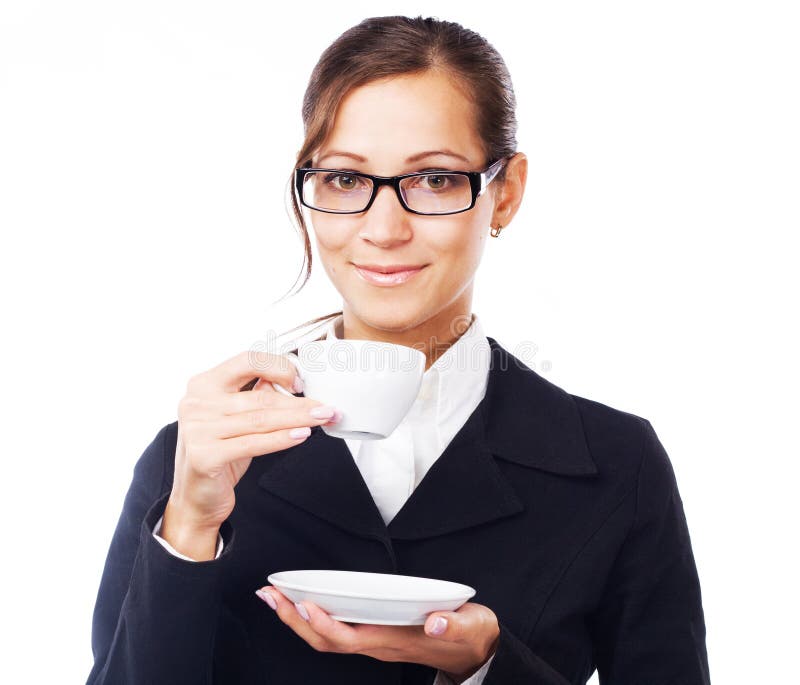 Coffee-break stock image. Image of happy, beauty, office - 31803191