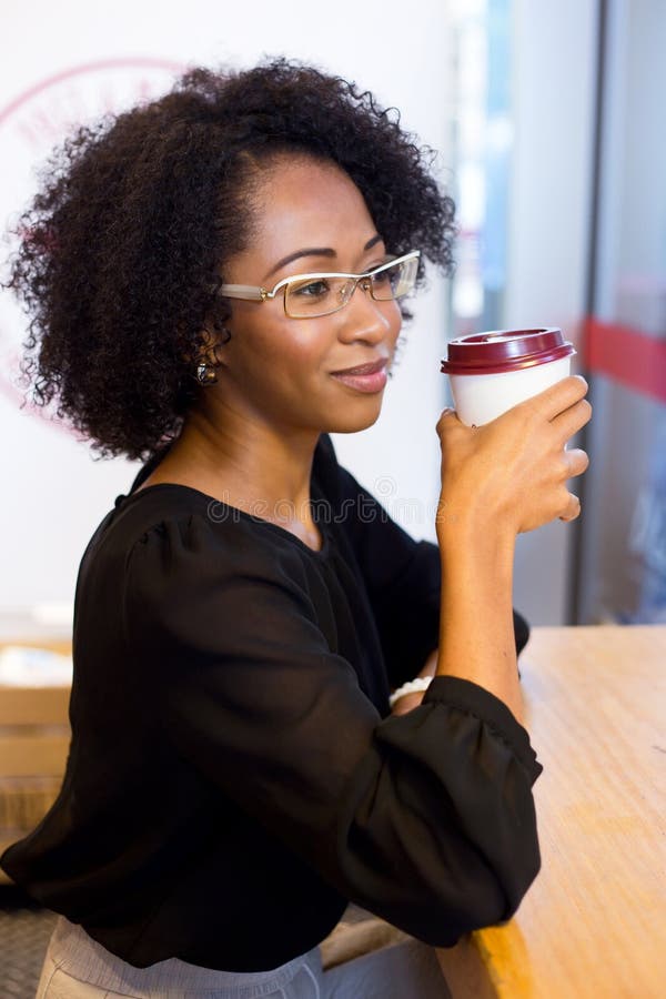 Coffee break stock image. Image of alone, looking, cheerful - 58870741