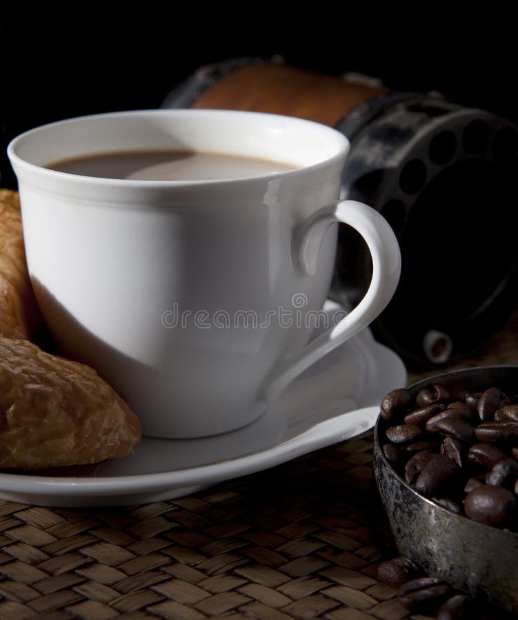 Coffee and breakfast meal stock image. Image of dessert - 29914775
