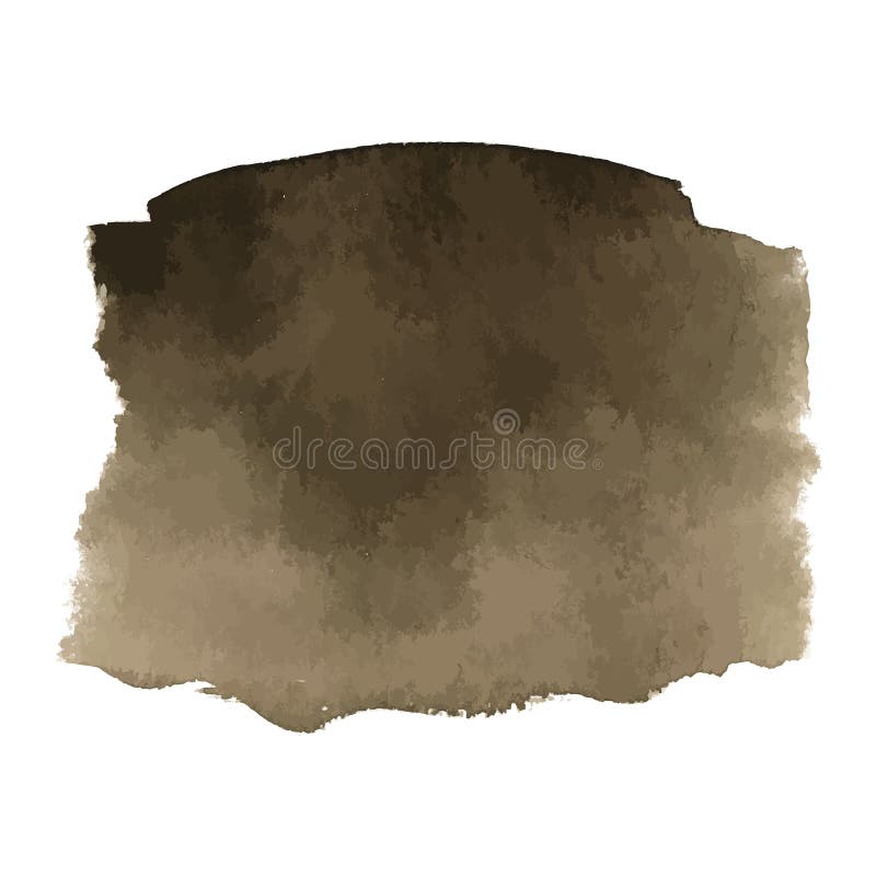 Coffee Brown Watercolor Gradient Background. Stock Vector ...