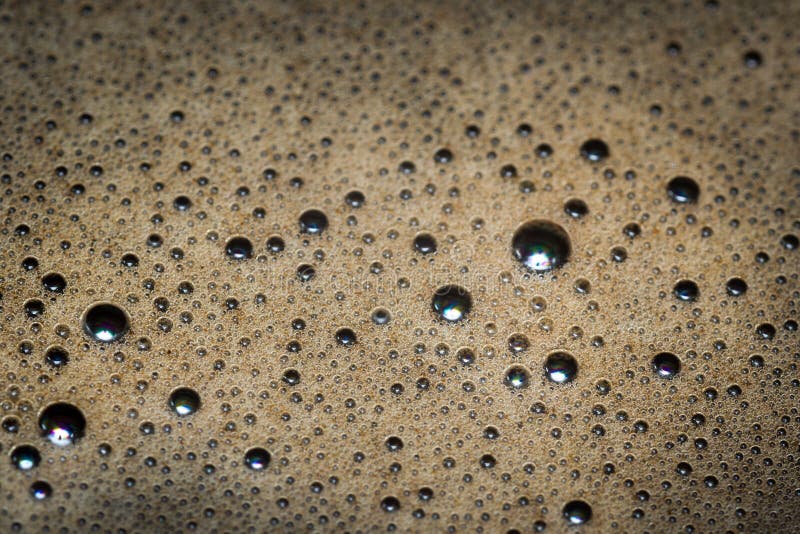 Coffee bubbles stock photo. Image of abstract, coffee - 40813966