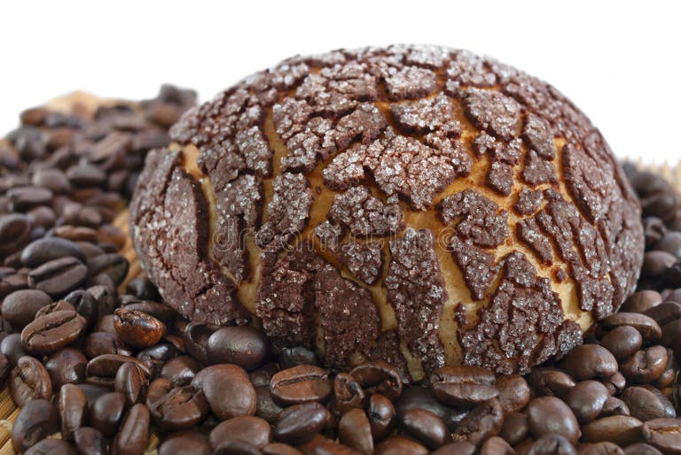 Coffee Bun stock photo. Image of bake, meal, baked, bread - 16011368