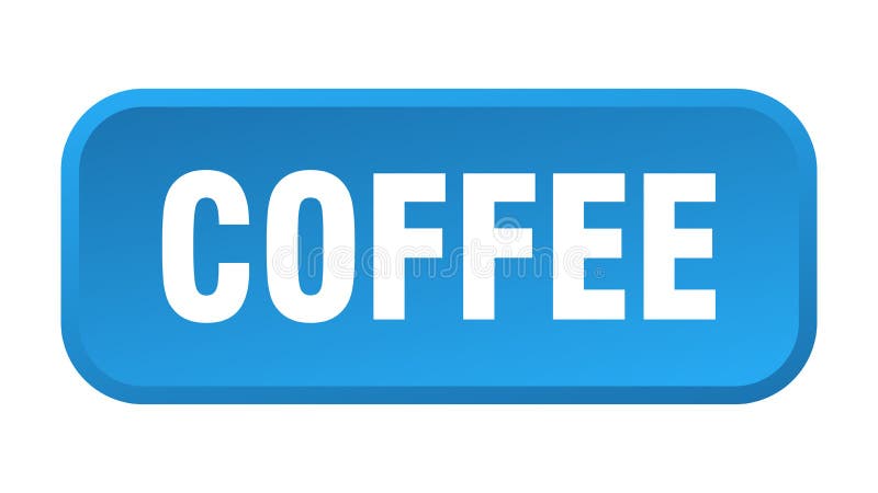 Coffee cup button stock vector. Illustration of dish, flavored - 7392665