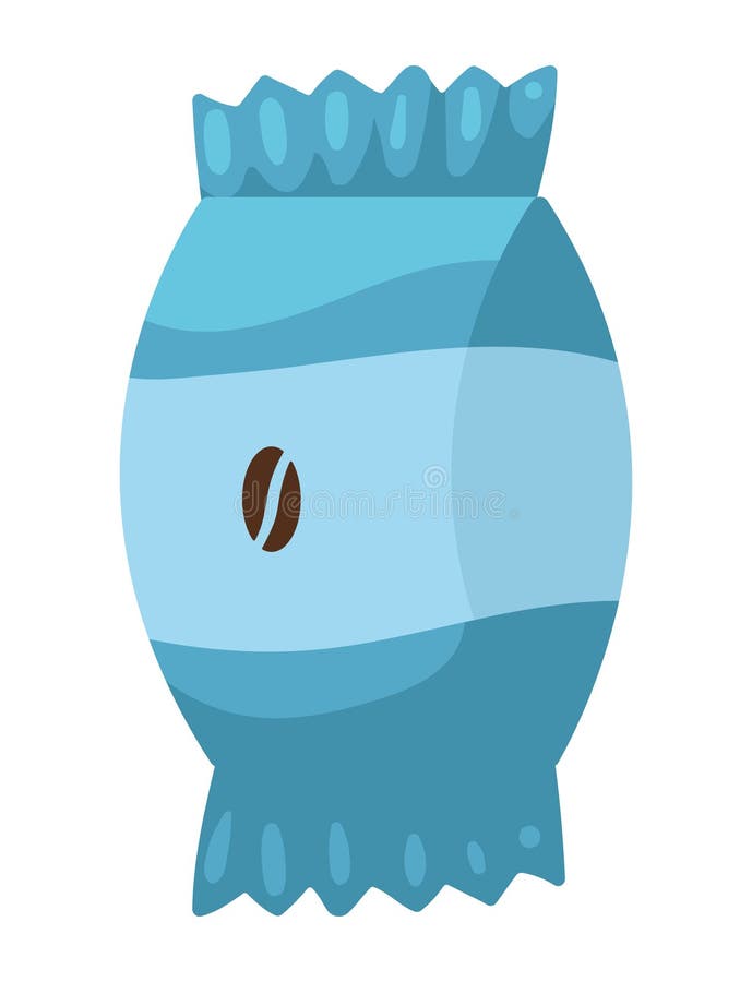 Sweet coffee cake stock vector. Illustration of portion - 263091712