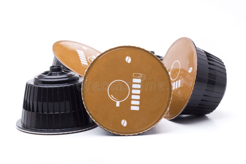 Coffee capsules stock image. Image of express, capsule - 100903869