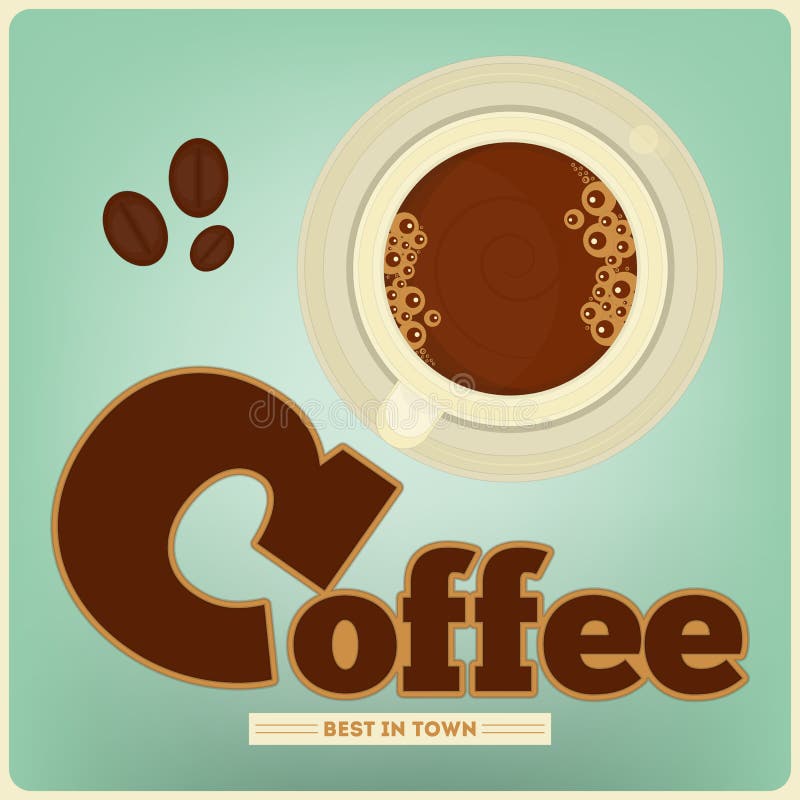 Coffee Card stock vector. Illustration of traditional - 49206049