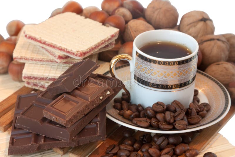 Coffee and chocolate stock photo. Image of coffee, chocolate - 10404432