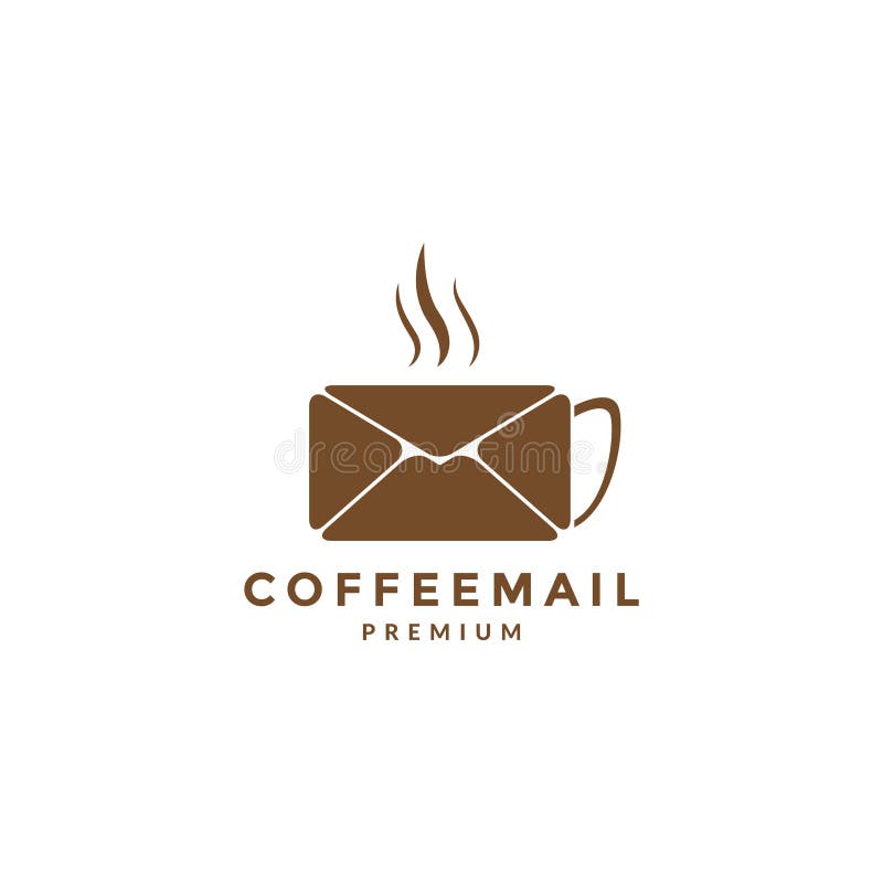 Coffee Chocolate Cup Mail Logo Symbol Icon Vector Graphic Design ...