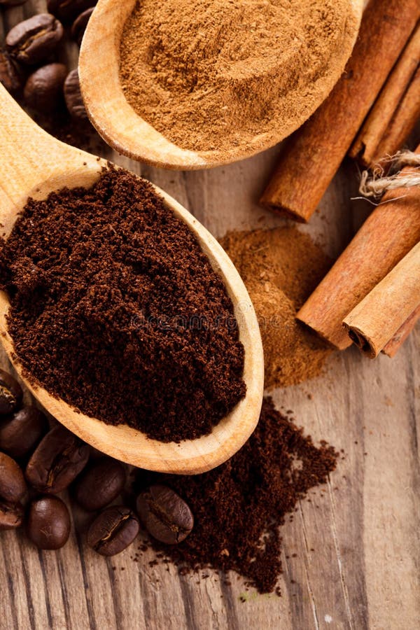 Coffee and cinnamon stock photo. Image of beans, delicious - 22763290
