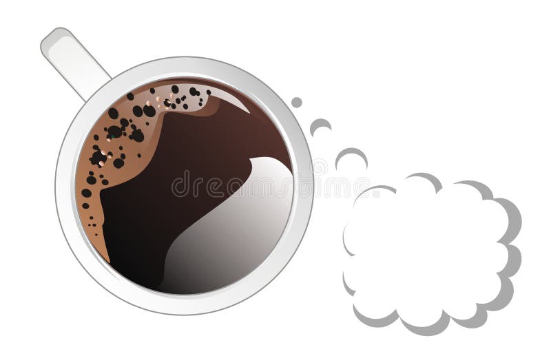 Coffee and clean sign stock illustration. Illustration of pressure ...