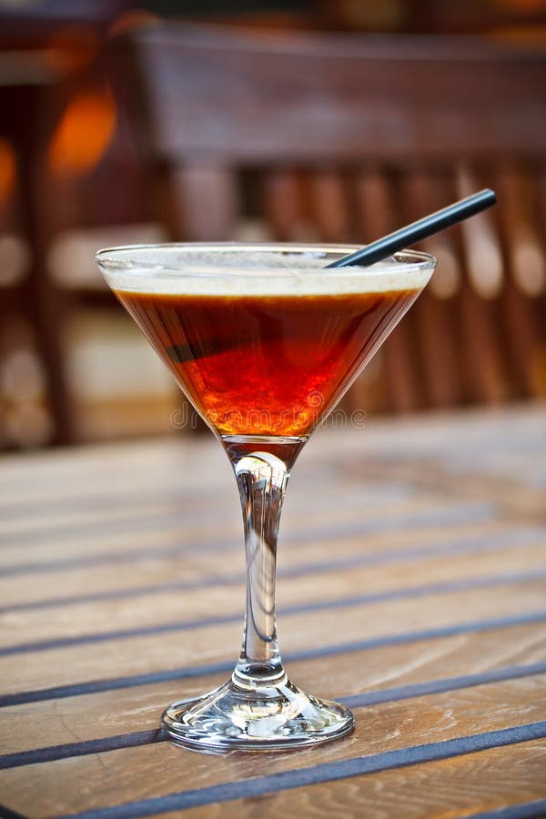 Coffee cocktail stock image. Image of caffeine, syrup - 25877253
