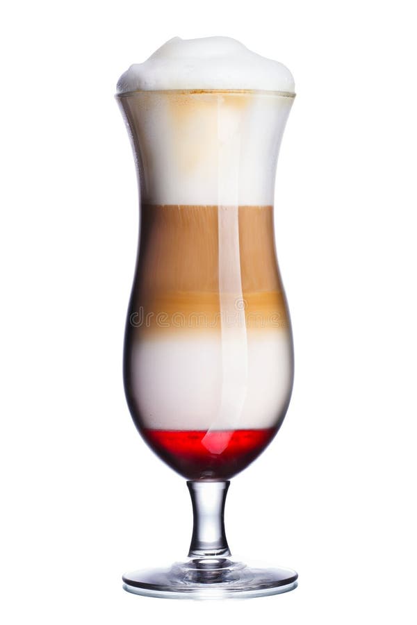 Coffee cocktail stock image. Image of single, mokachino - 53981261
