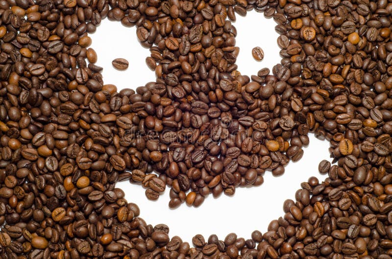 Coffee, coffee beans stock image. Image of cooked, beans - 61241713