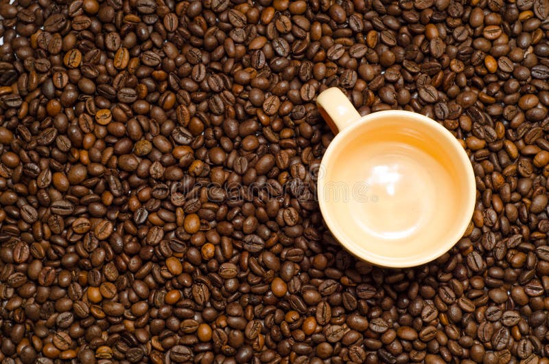 Coffee, coffee beans stock image. Image of black, coffee - 61241725