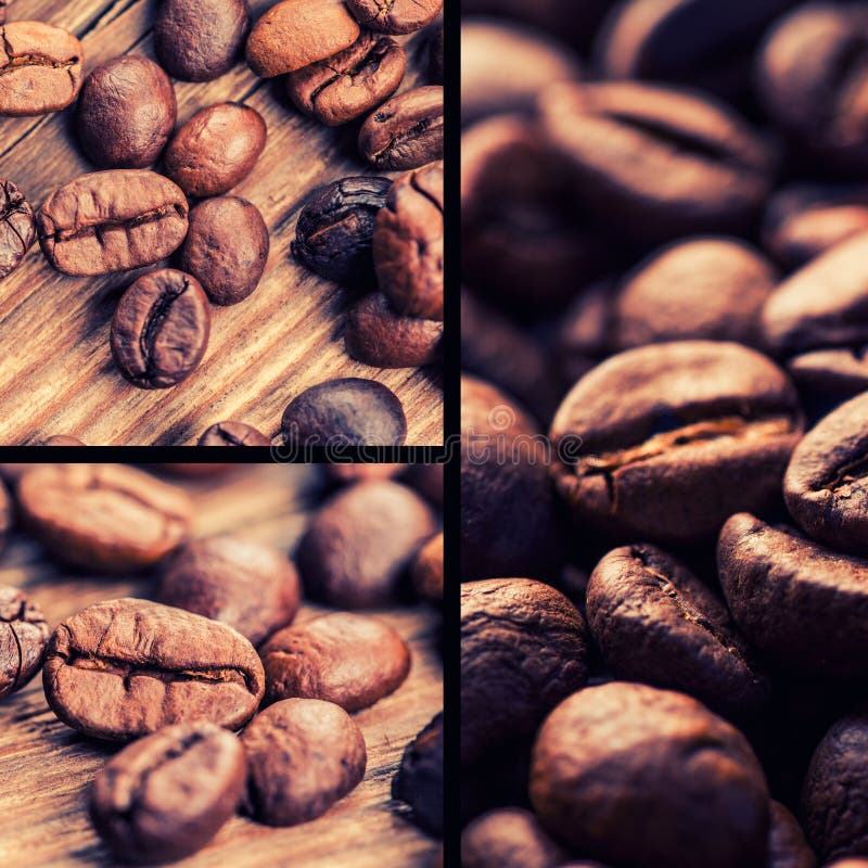 Coffee collage stock photo. Image of coffe, grunge, java - 35644206