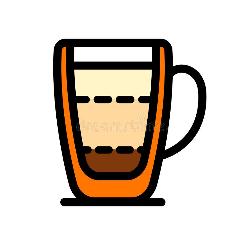 Coffee color icon stock vector. Illustration of caffeine - 221324341
