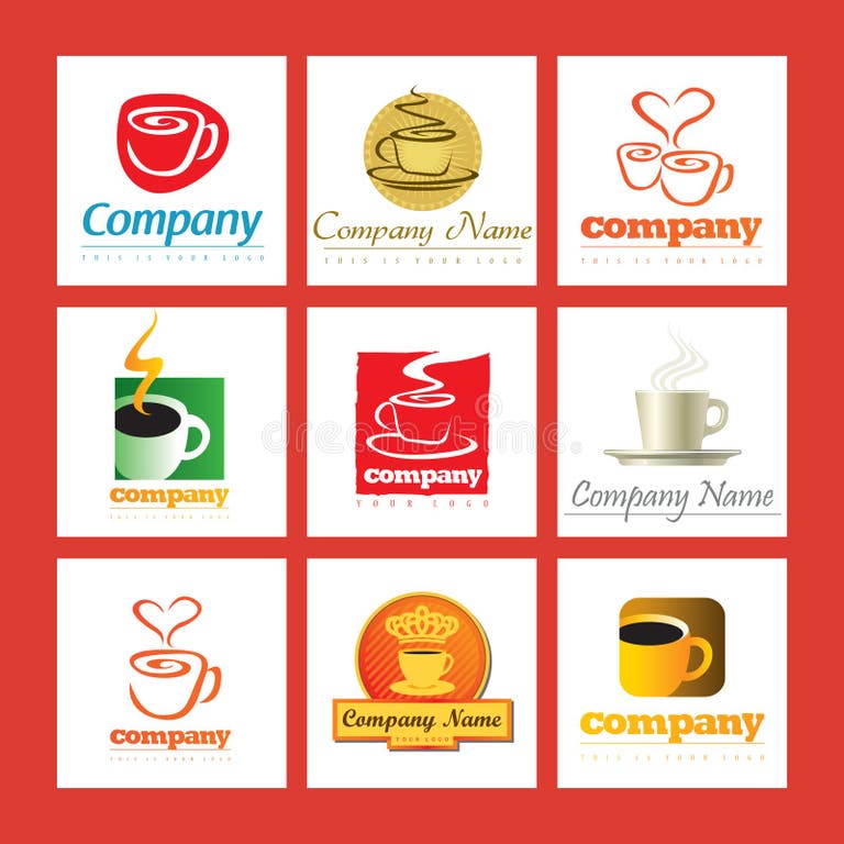 Coffee Logos Stock Illustrations – 3,500 Coffee Logos Stock ...