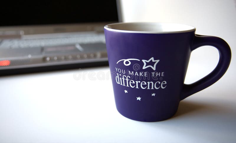 Coffee and Computer stock photo. Image of blue, culture - 1465408