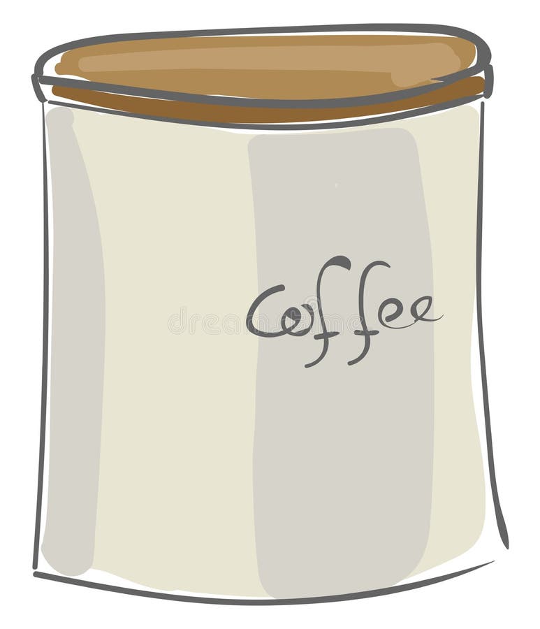 Coffee Container , Vector or Color Illustration Stock Vector ...