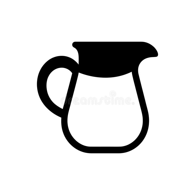 Coffee creamer icon stock vector. Illustration of creamy - 301222002