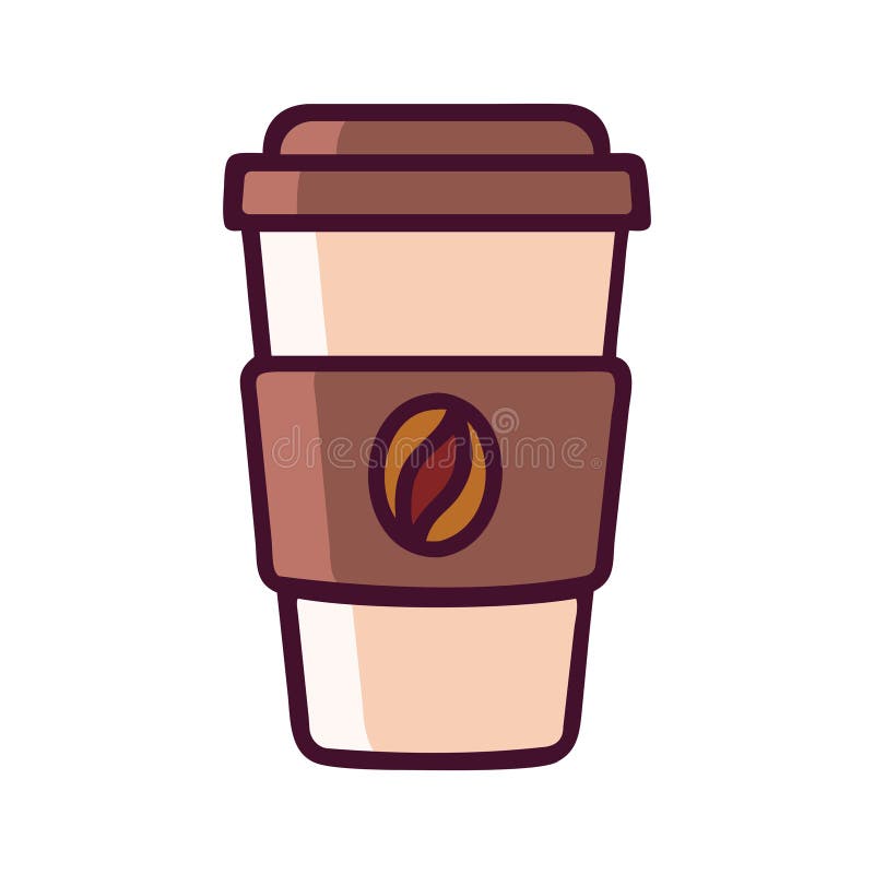 Coffee Culture Takeaway Cup Icon Stock Illustration - Illustration of ...